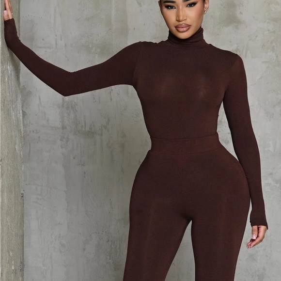 PrettyLittleThing | Pants & Jumpsuits | Matte Collection Bodysuit ...